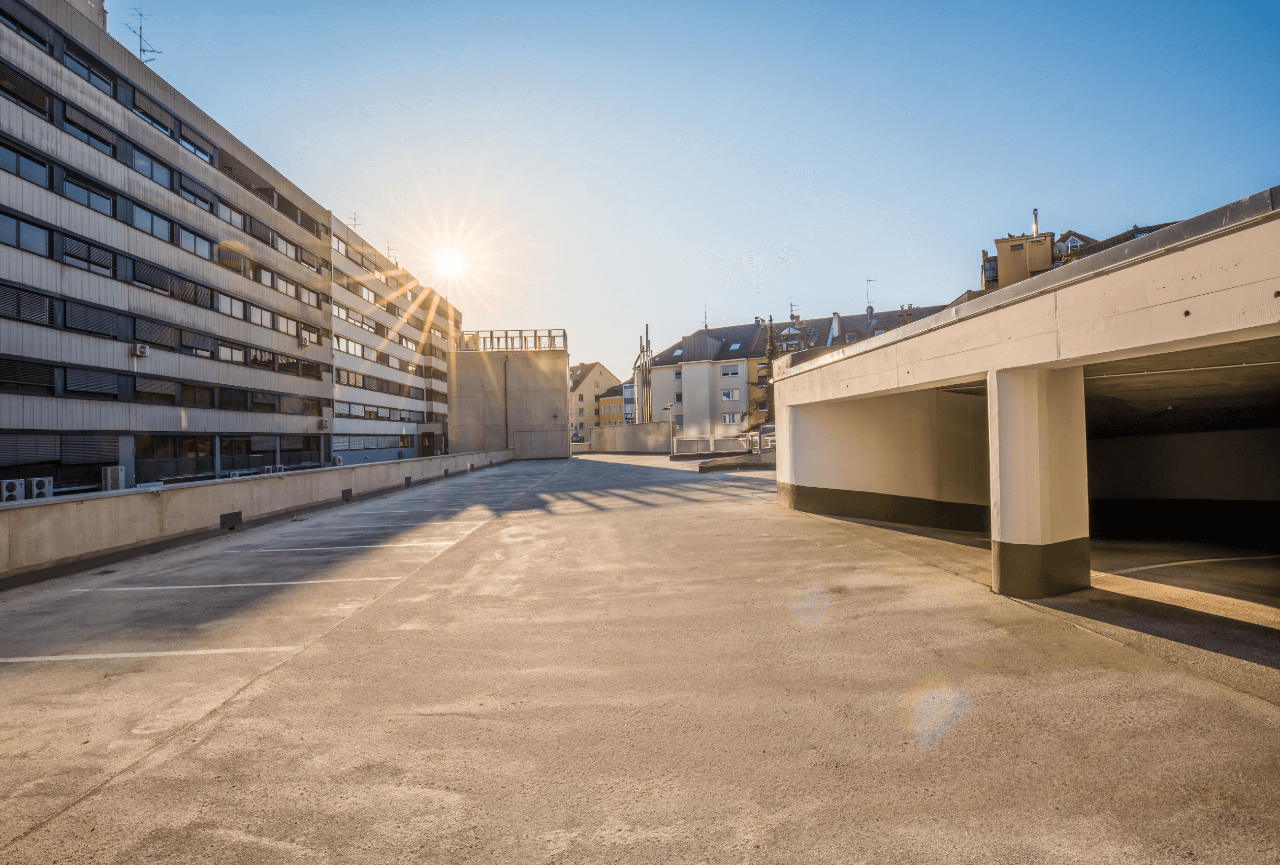 Free-Flow-Parking im Parkhaus "Am Plärrer" - PRM Parkraum Managment